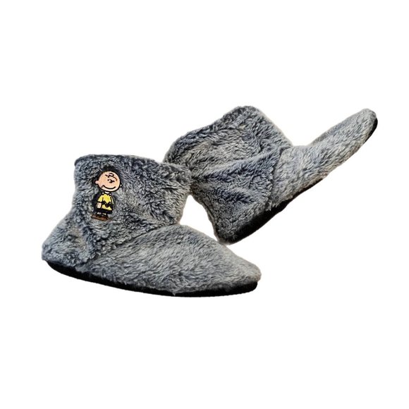 Peanuts | Shoes | Peanuts Charlie Brown Sherpa High Top Slippers One ...